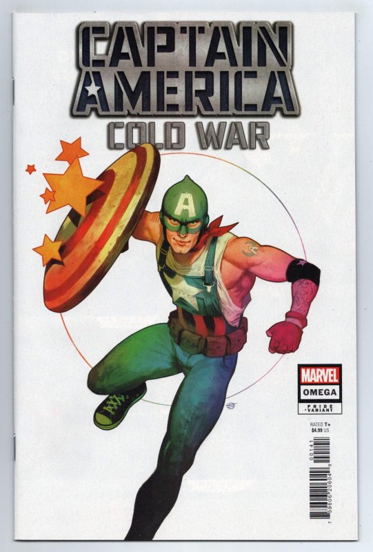 Captain America Cold War Omega #1 David Talaski Pride Variant (Marvel ...