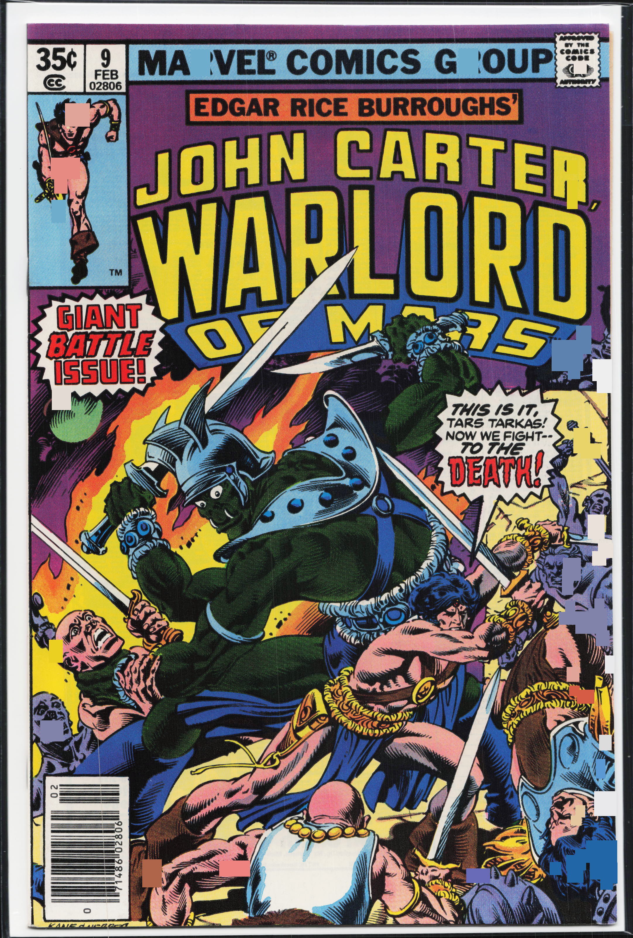 John Carter Warlord of Mars #9 (1978) John Carter Warlord of Mars ...