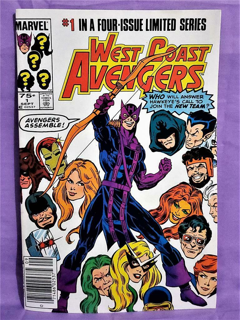 Roger Stern WEST COAST AVENGERS #1 Bob Hall (Marvel, 1984)! | Comic ...