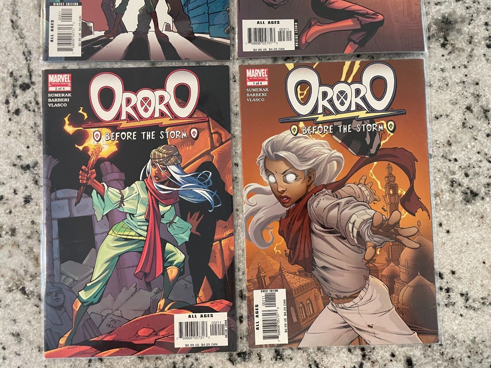 Ororo Complete Marvel Comics LTD Series # 1 2 3 4 Wolverine Storm X-Men ...