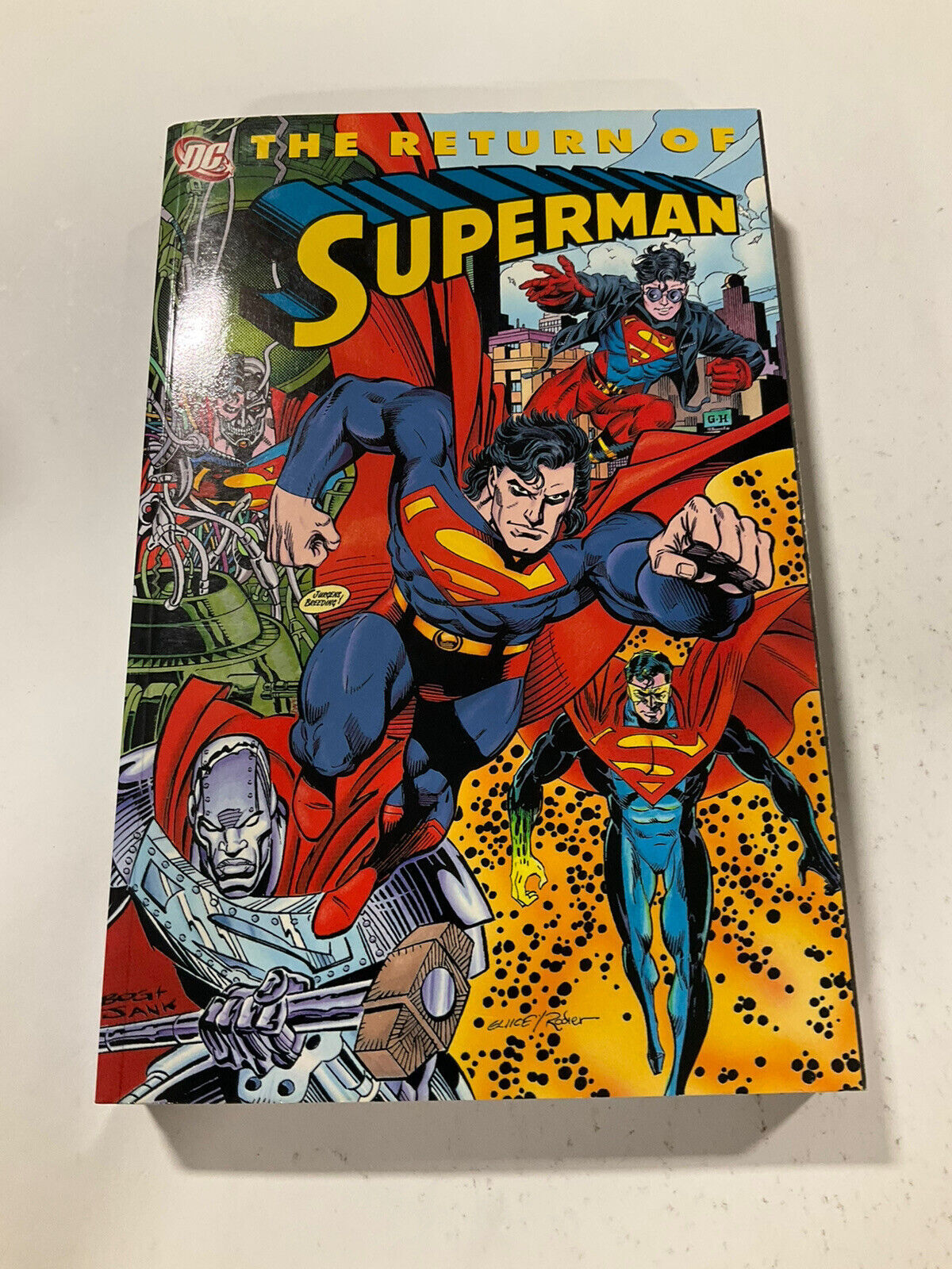 The Return Of Superman Nm Tpb Sc Softcover Dc Comics Comic Books