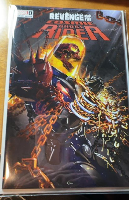 Revenge of the Cosmic Ghost Rider #1 Crain Cover (2020) Cosmic Ghost ...