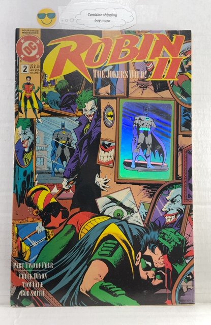 Robin II: The Joker's Wild! #2 Paintings Cover (1991) | Comic Books ...