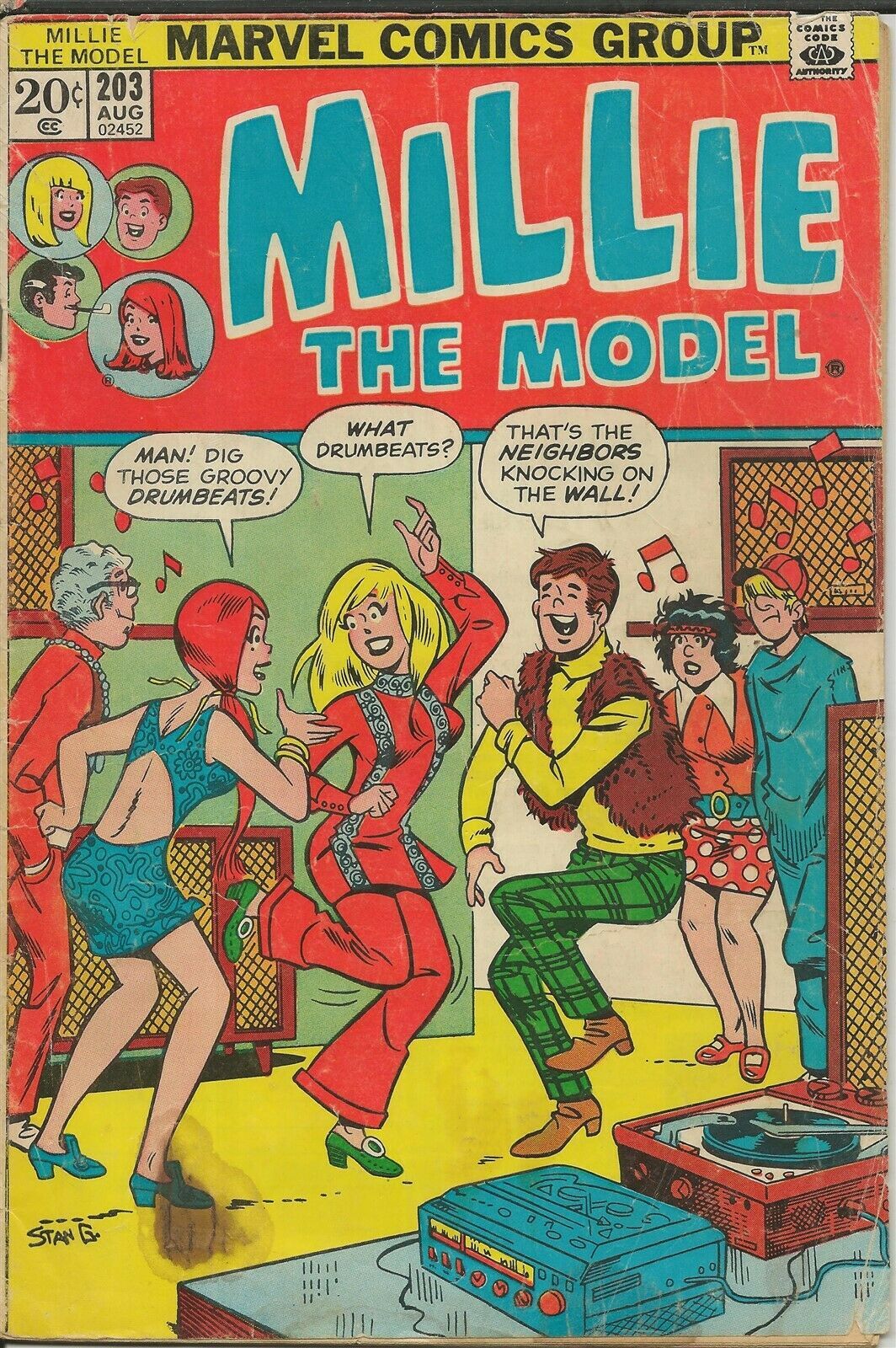 Millie the Model #203 ORIGINAL Vintage 1973 Marvel Comics | Comic Books ...