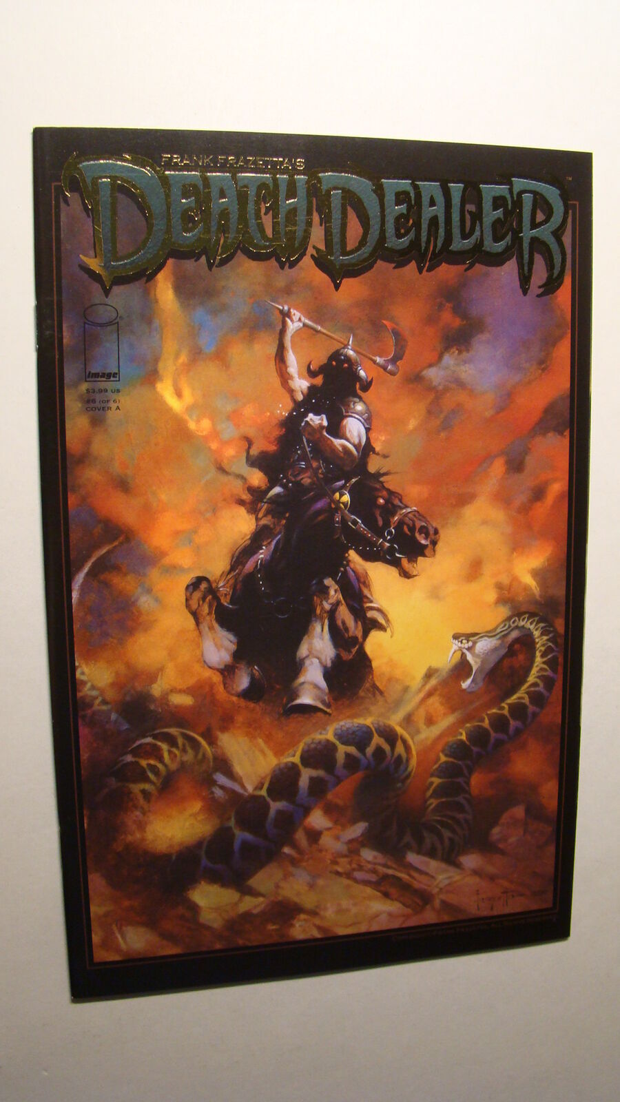 Frazetta Comics - Death Dealer 6 - Cover a *Nm+ 9.6* Amazing ART ...