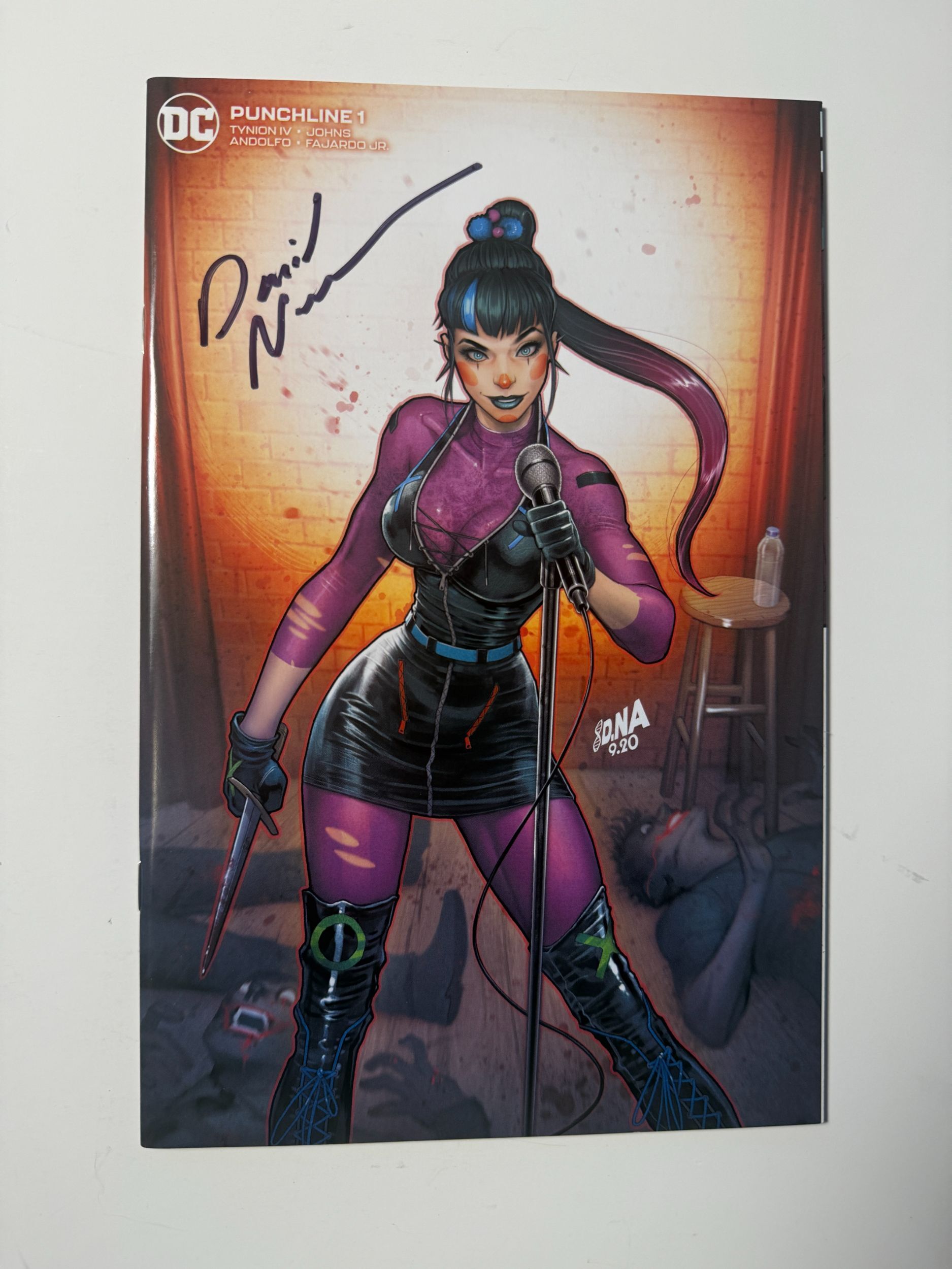 Punchline Nakayama Variant Cover (2021) Metal cover signed Nakyama with ...