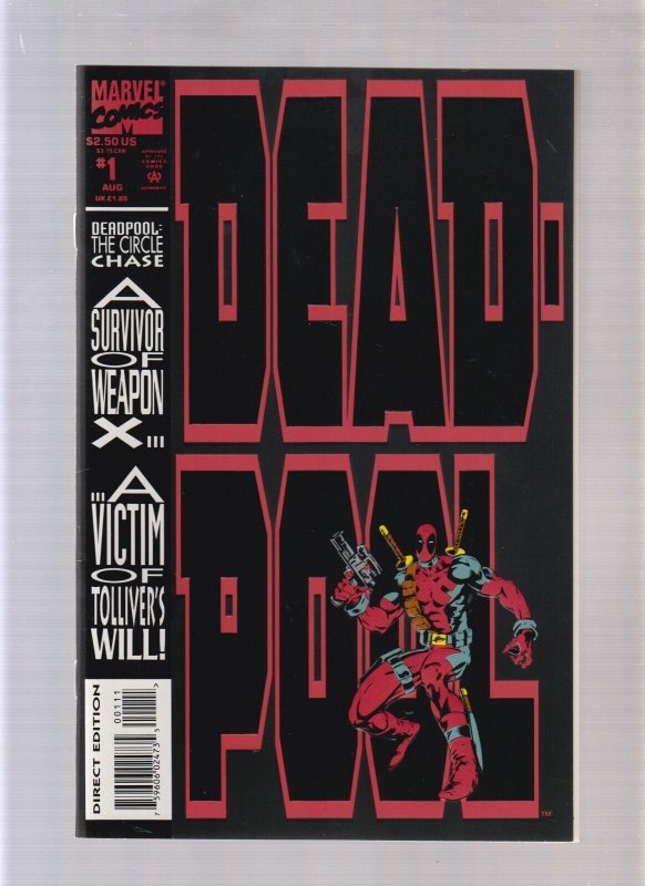 Deadpool #1 - The Circle Chase! (9.0) 1993 | Comic Books - Modern Age ...