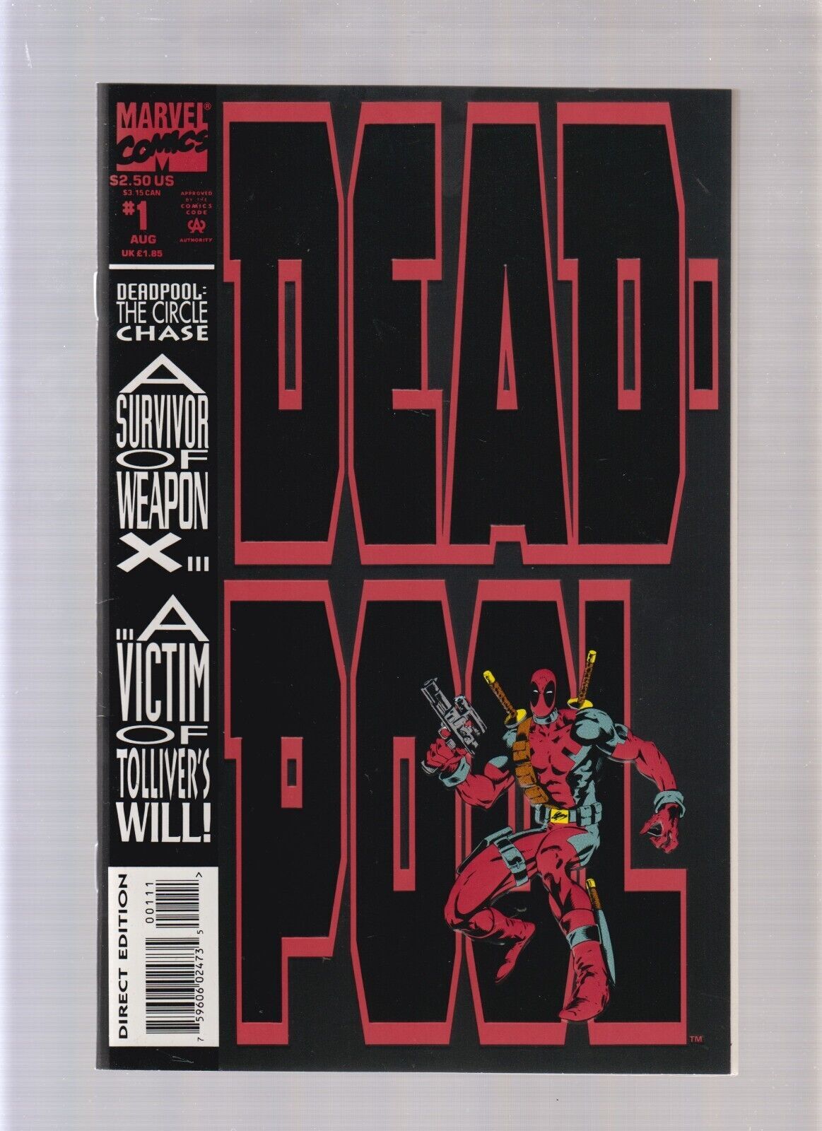 Deadpool #1 - The Circle Chase! (9.0) 1993 | Comic Books - Modern Age ...