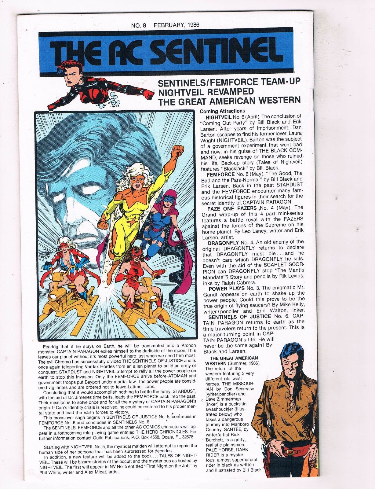 Faze 1 Fazers #2 VF Ameri Comics Comic Book 1986 DE41 AD18 | Comic ...