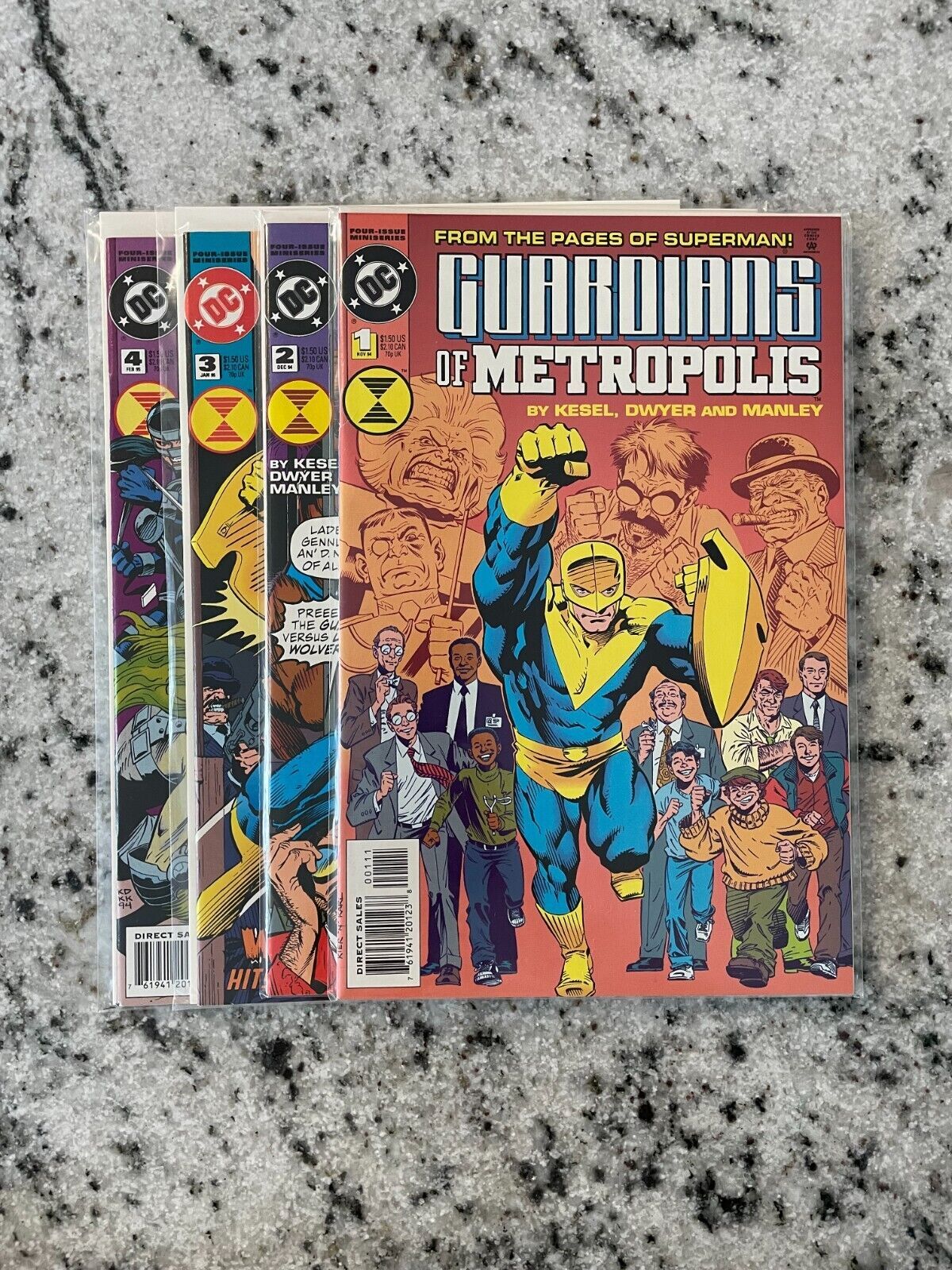 Guardians Of Metropolis Complete DC Comics LTD Series # 1 2 3 4 NM ...