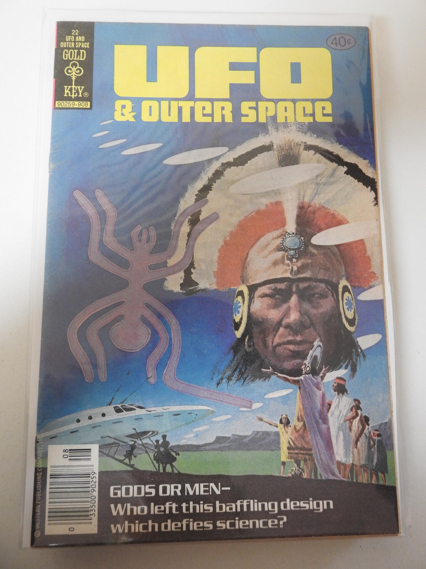 UFO & Outer Space #22 Whitman Variant | Comic Books - Modern Age, Gold ...