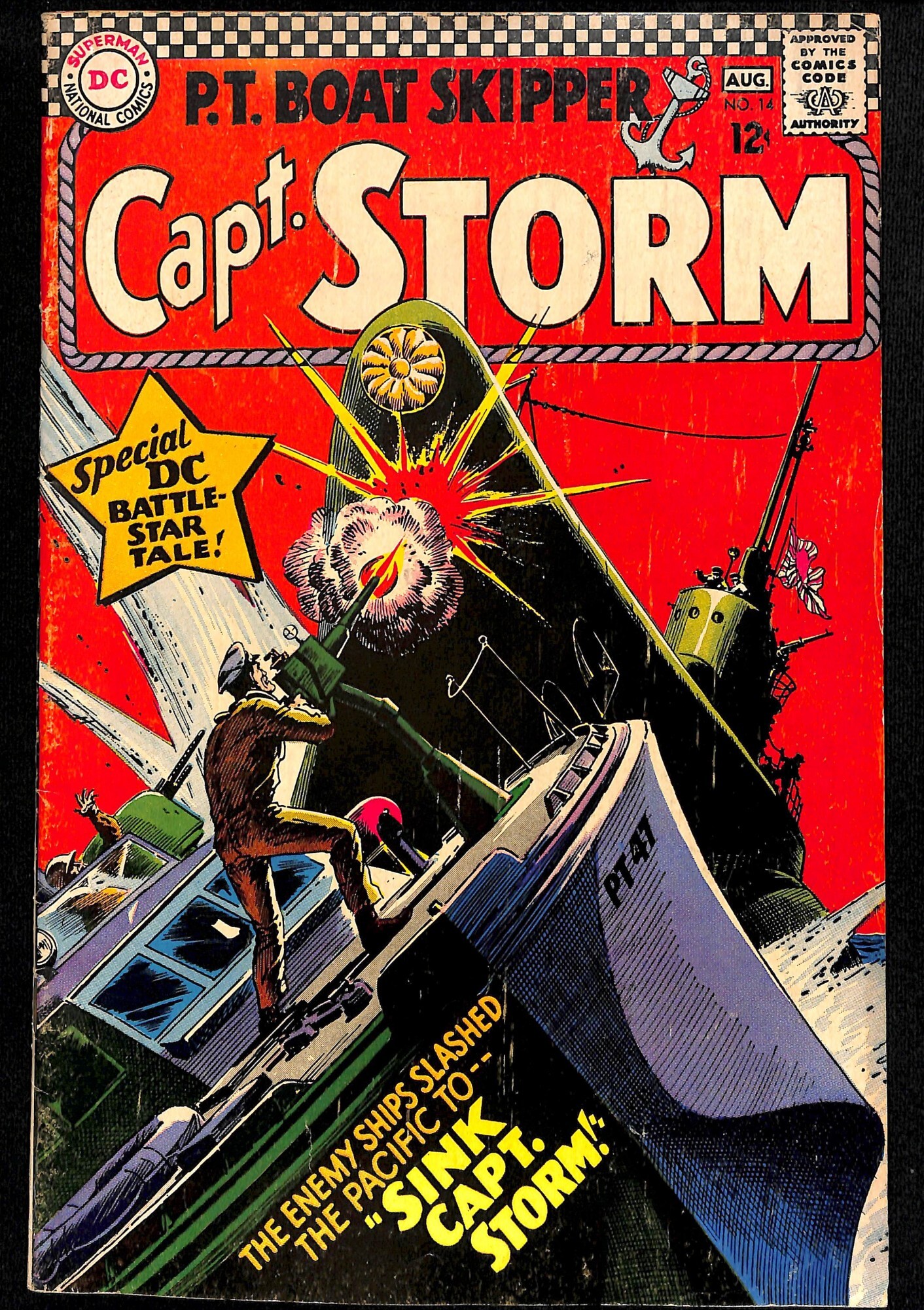 Capt. Storm #14 (1966) | Comic Books - Silver Age, DC Comics / HipComic