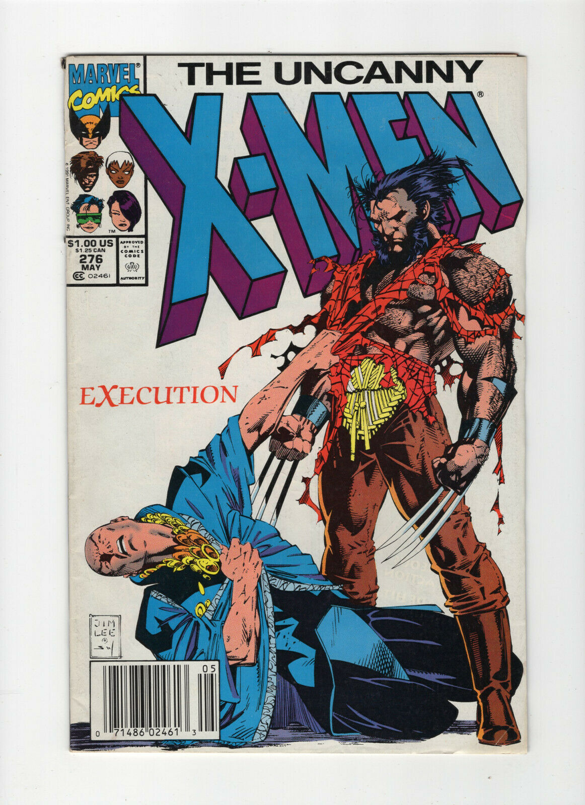 The Uncanny X-Men #276 (Marvel, 1991) Newsstand | Comic Books - Modern ...