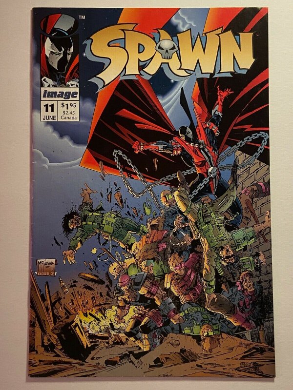 Spawn #11 Frank Miller Story Todd McFarlane Art Geof Darrow Poster 1993 ...