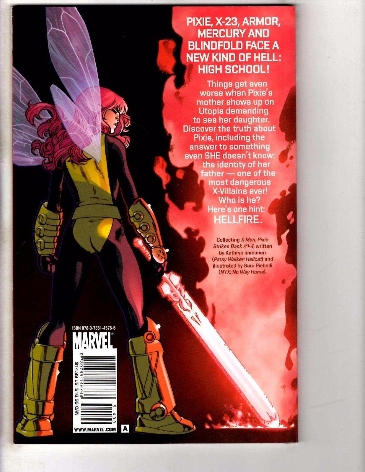 X-Men Pixie Strikes Back Marvel Comics TPB Graphic Novel Comic Book ...