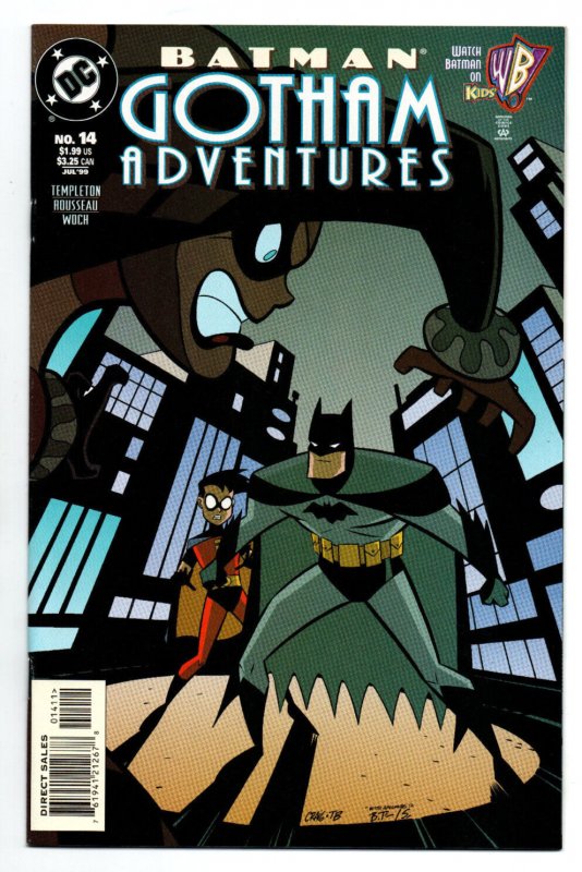 Batman Gotham Adventures #14 - early Harley Quinn - Robin - TAS - 1999 ...