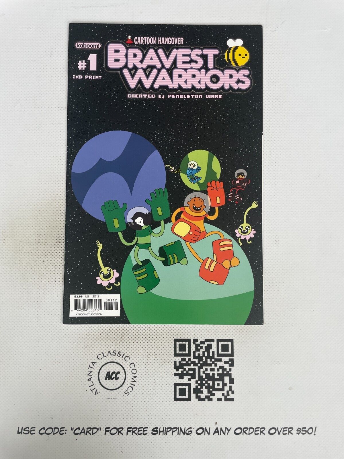 Bravest Warriors # 1 NM 2nd Print Kaboom! Comics Comic Book Cartoon ...