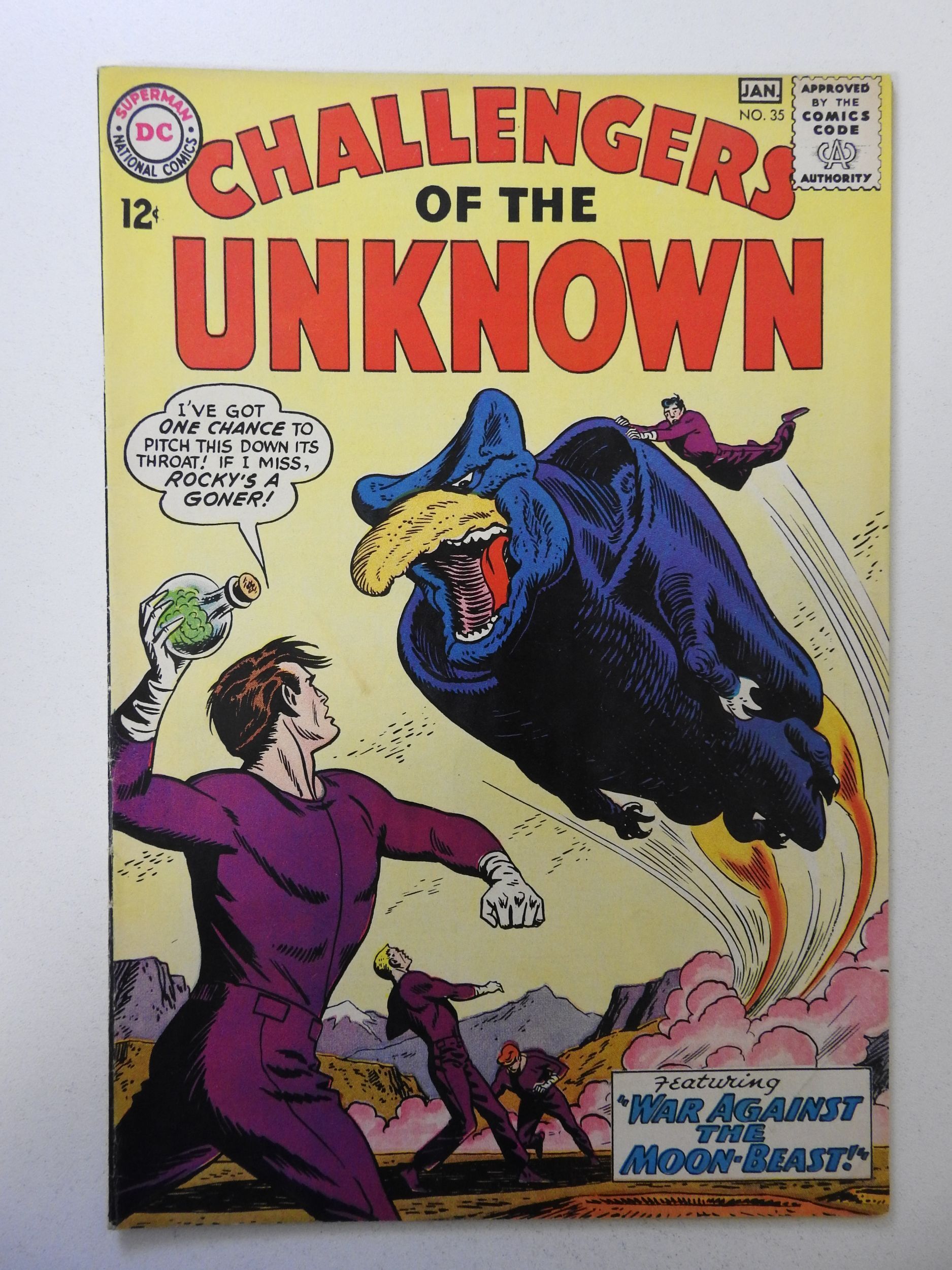 Challengers of the Unknown #35 (1964) FN Condition | Comic Books ...