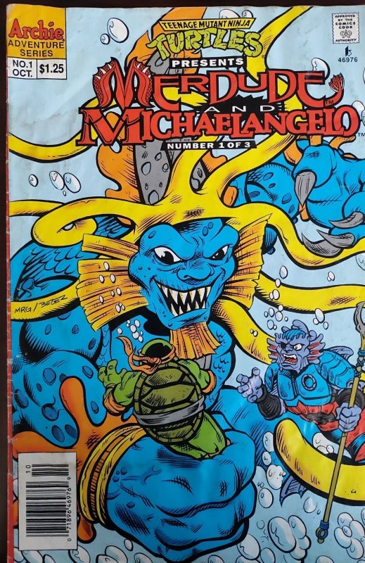 Teenage Mutant Ninja Turtles Presents: Merdude #1 (1993) | Comic Books ...