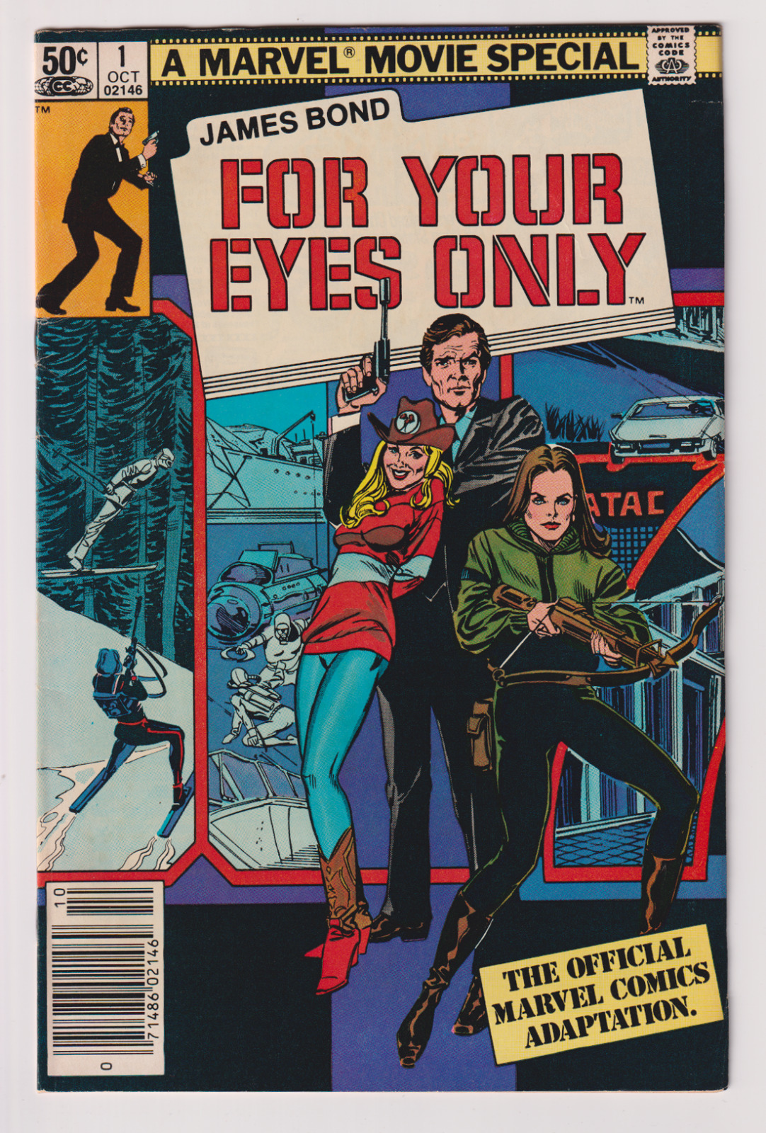 Marvel Comics! James Bond: For Your Eyes Only! Issue #1! | Comic Books ...