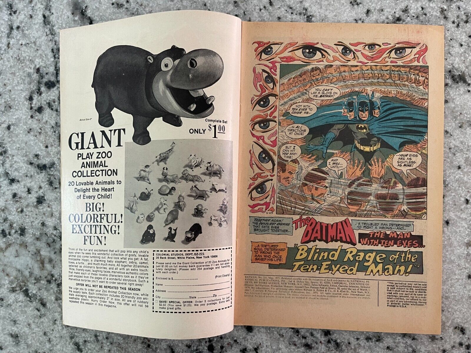 Batman # 213 FN DC Comic Book Robin Joker Catwoman Gotham Ivy Riddler 9 ...