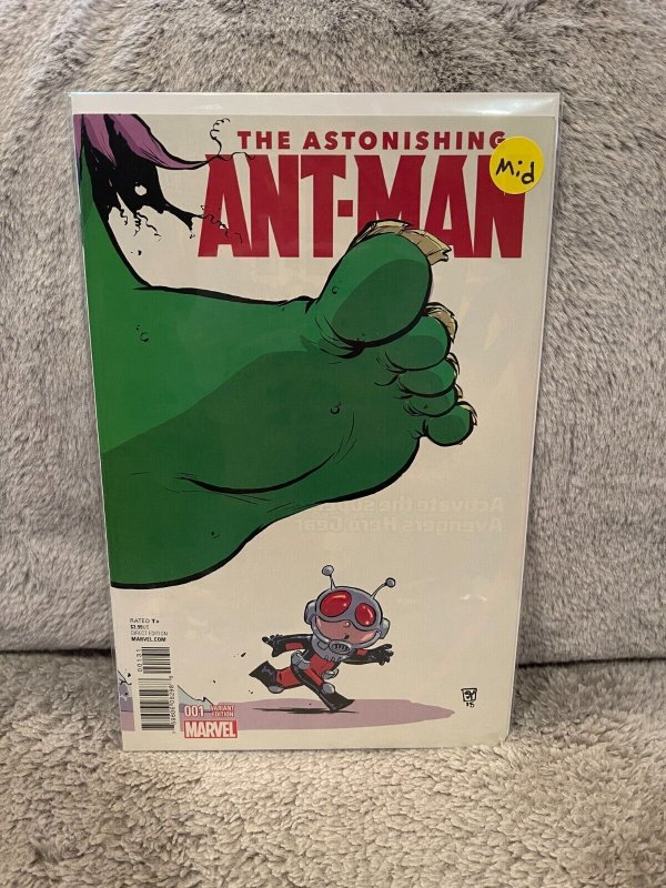 ASTONISHING ANT-MAN 1 Young Variant 2015 Marvel Comics | Comic Books ...