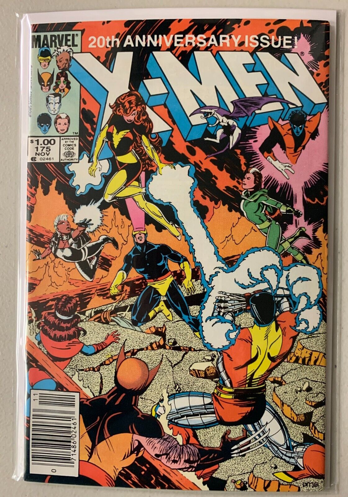 Uncanny X-Men #175 N.S. Marvel (8.0 VF) Cyclops marries Modelyne Pryor ...