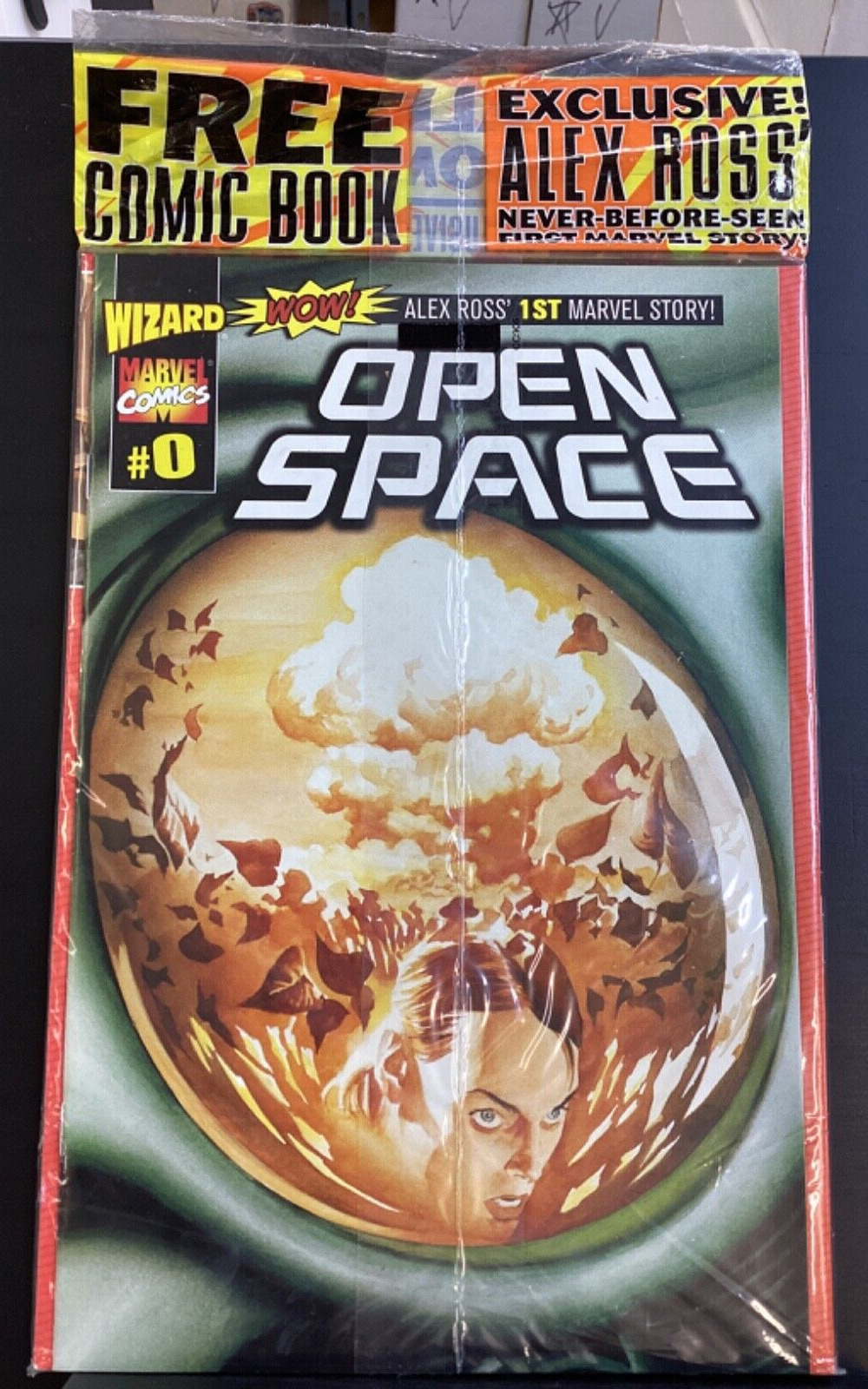 Wizard Magazine ALEX ROSS MILLENNIUM Edition OPEN SPACE #1 1st Marvel ...
