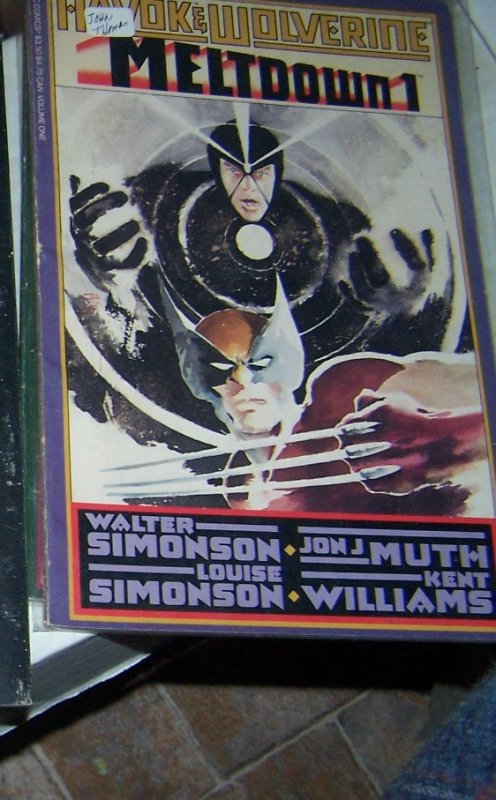 Havoc & Wolverine -Meltdown 1 & 2 1988 Marvel Walt Simonson Xmen ...