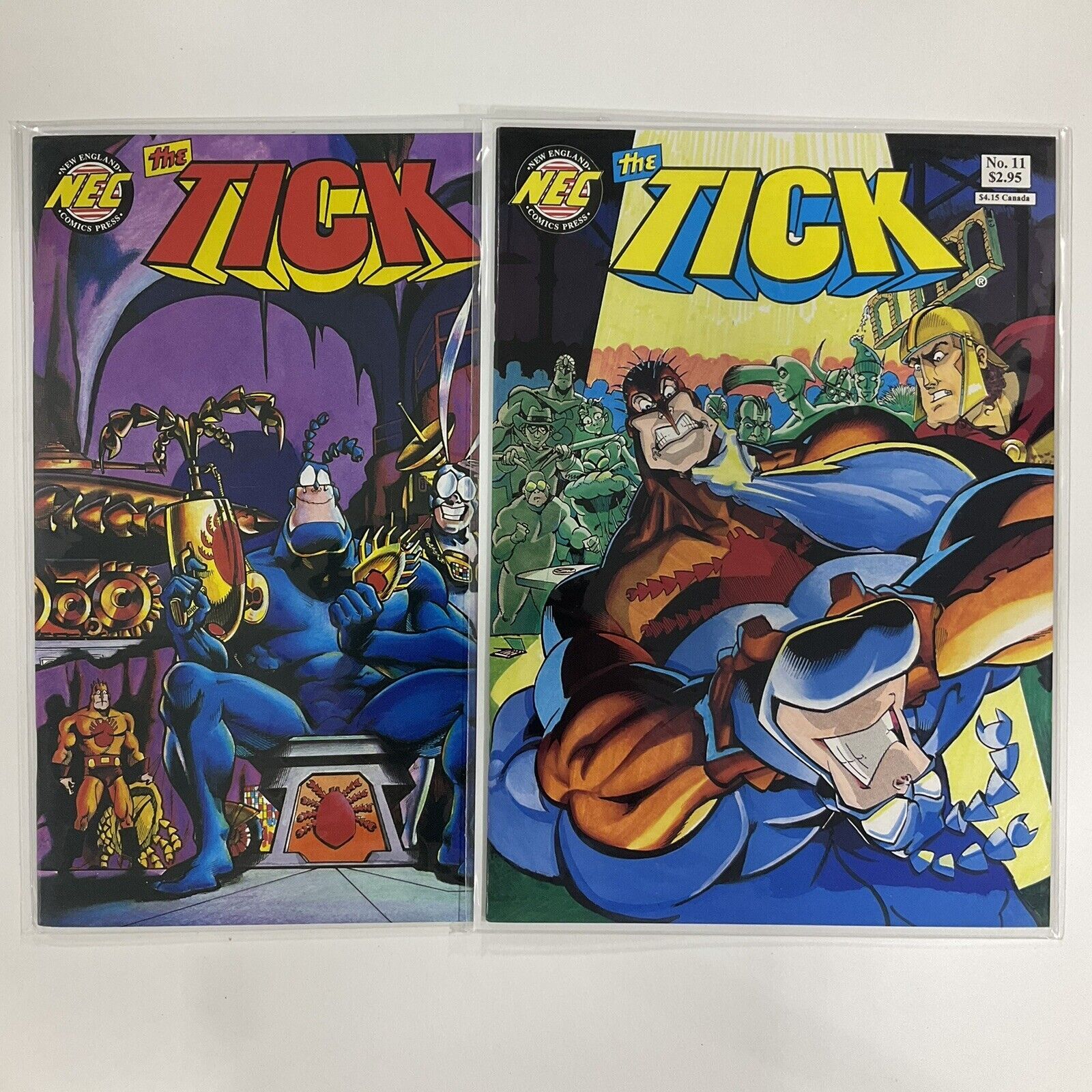 The Tick LOT 1-12 1988 1 2 3 4 6 7 8 9 10 11 12 NEC Missing #5 Fn-Nm ...