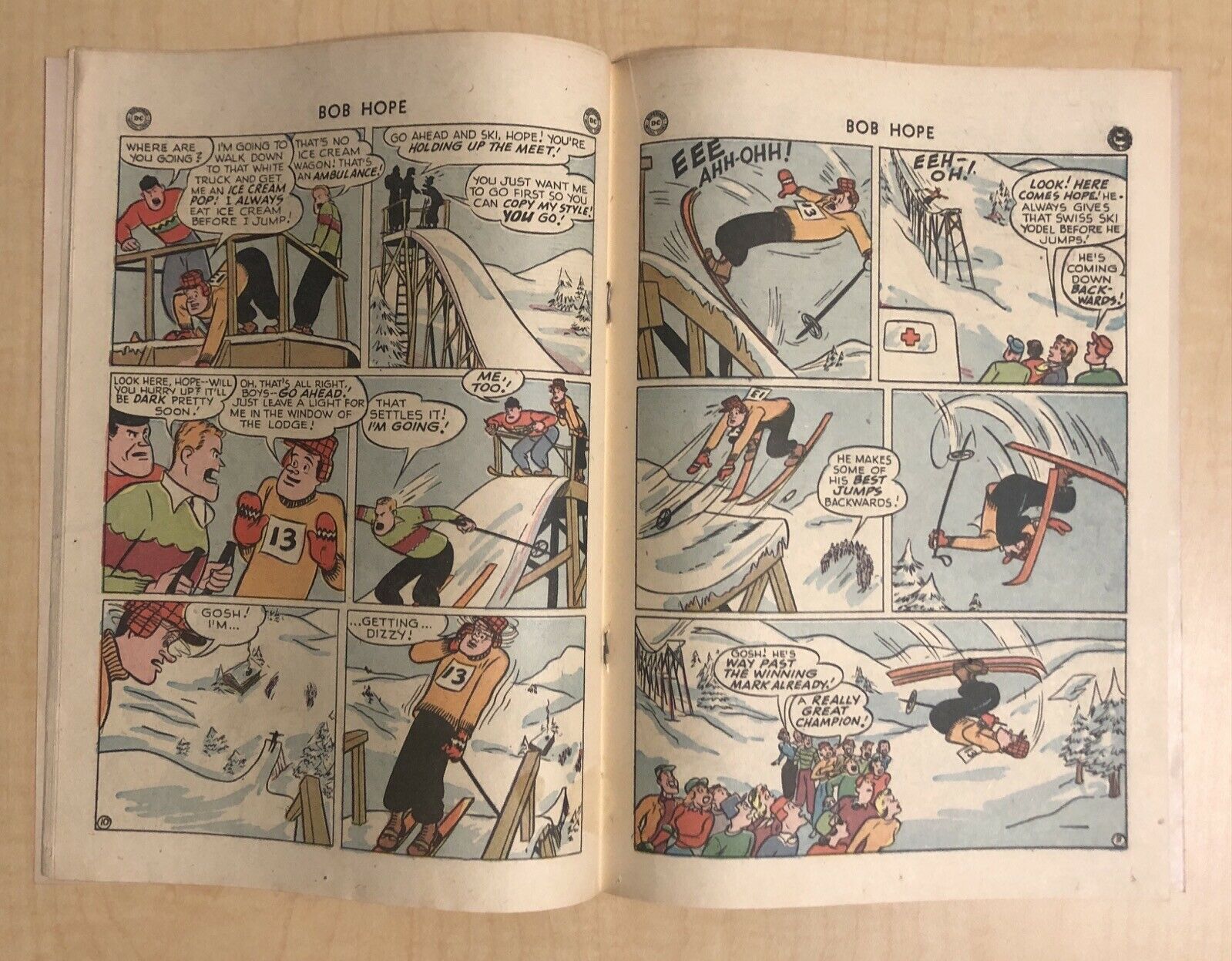 Adventures of Bob Hope #1 VG- 3.5 DC Comics 1950 Photo Cover | Comic ...