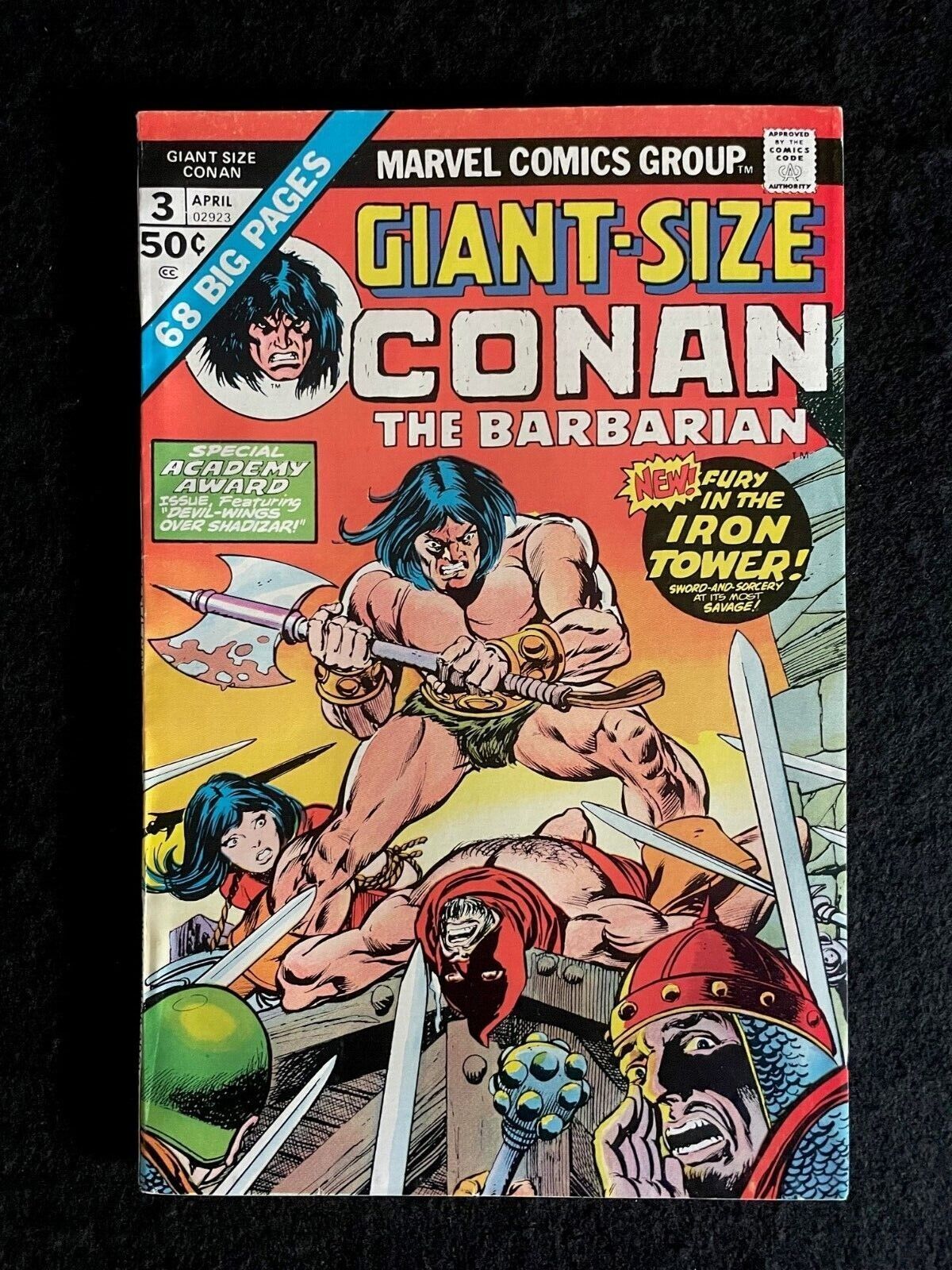 GIANT-SIZE Conan the Barbarian #3 1974 Bronze Age MID GRADE | Comic ...