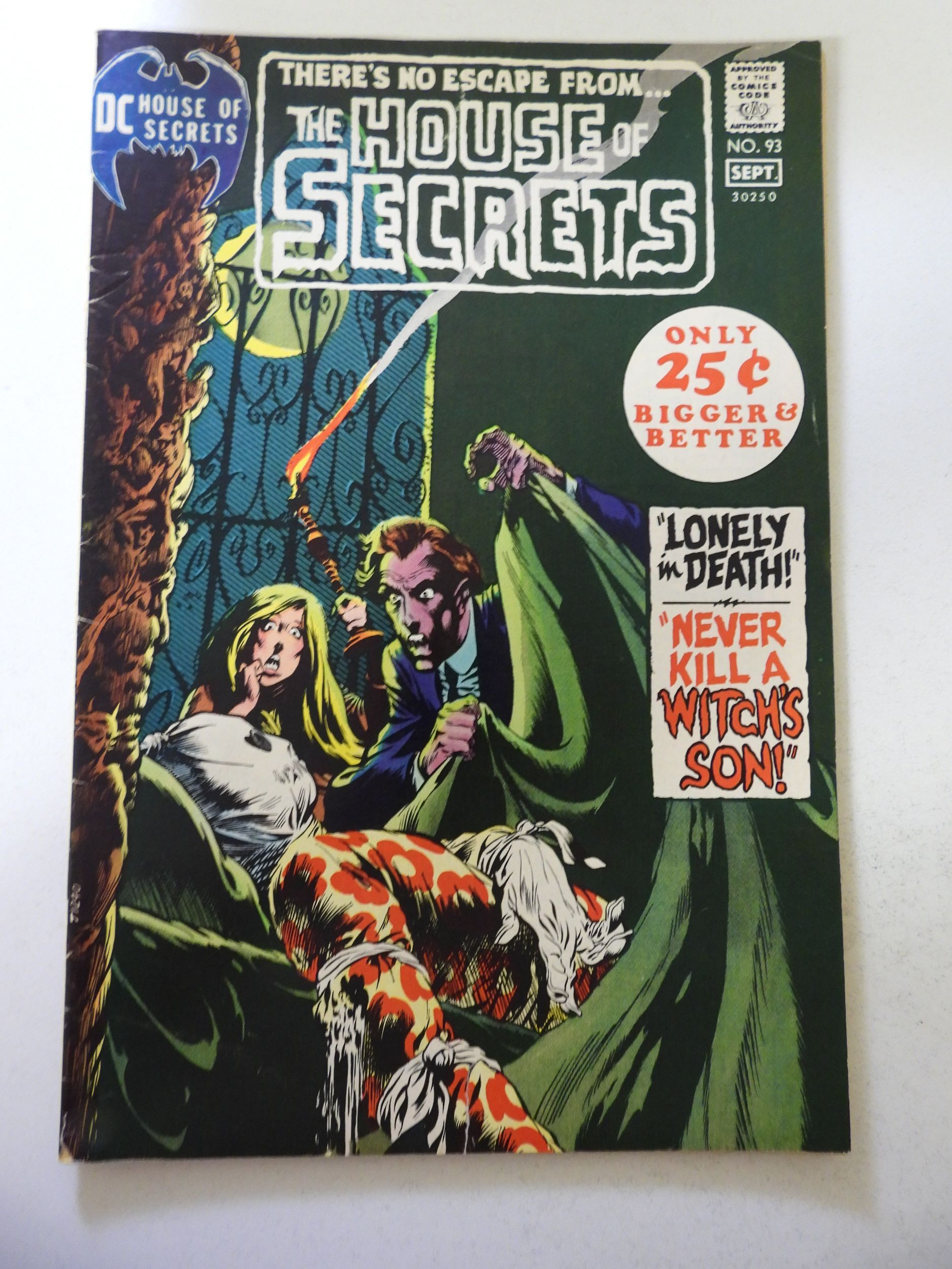House of Secrets #93 (1971) FN+ Condition 1/2" tear fc | Comic Books ...
