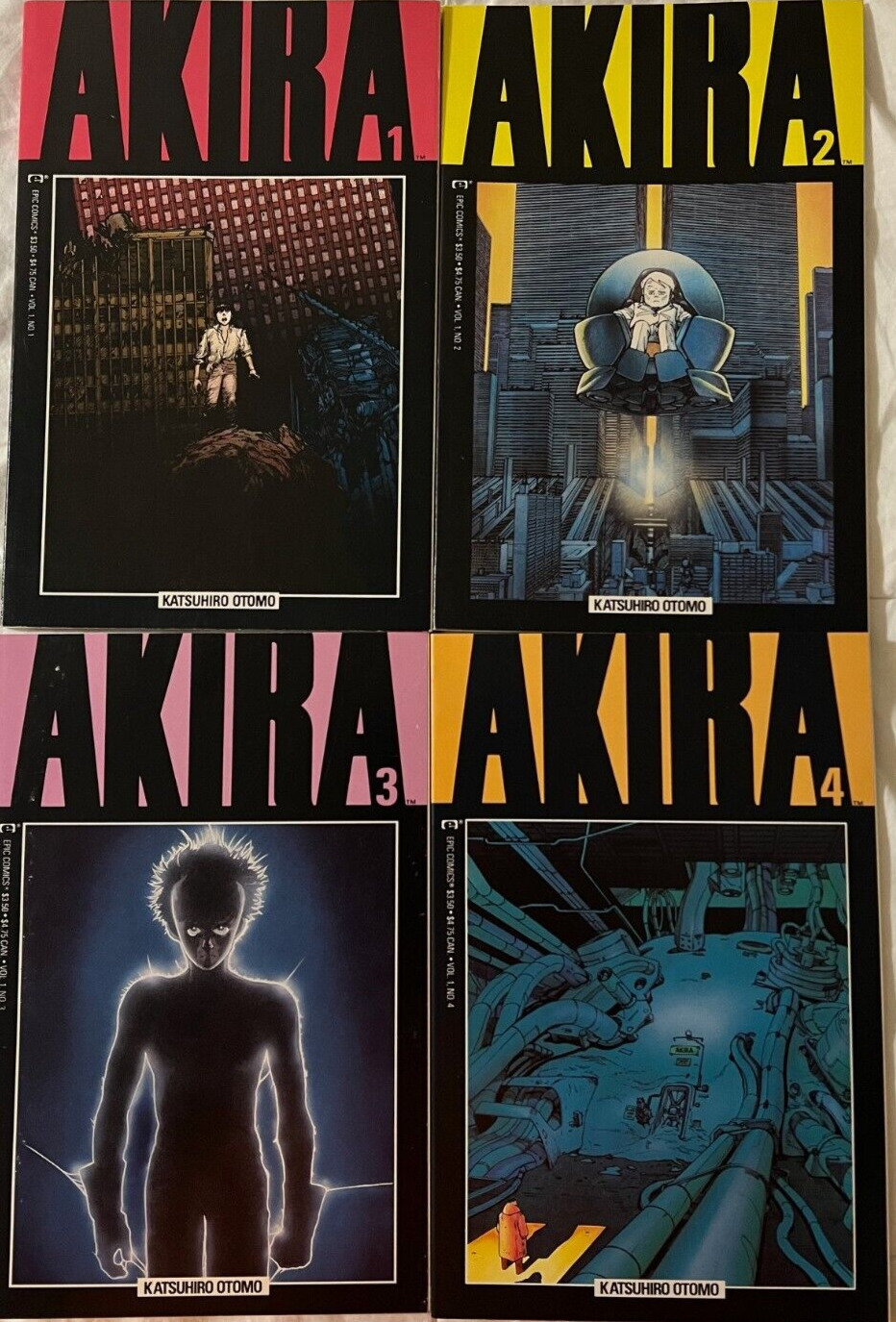 Akira #1-25 missing 20,22,23 By Katsuhiro Otomo Epic Comics 1988 TMB4 ...