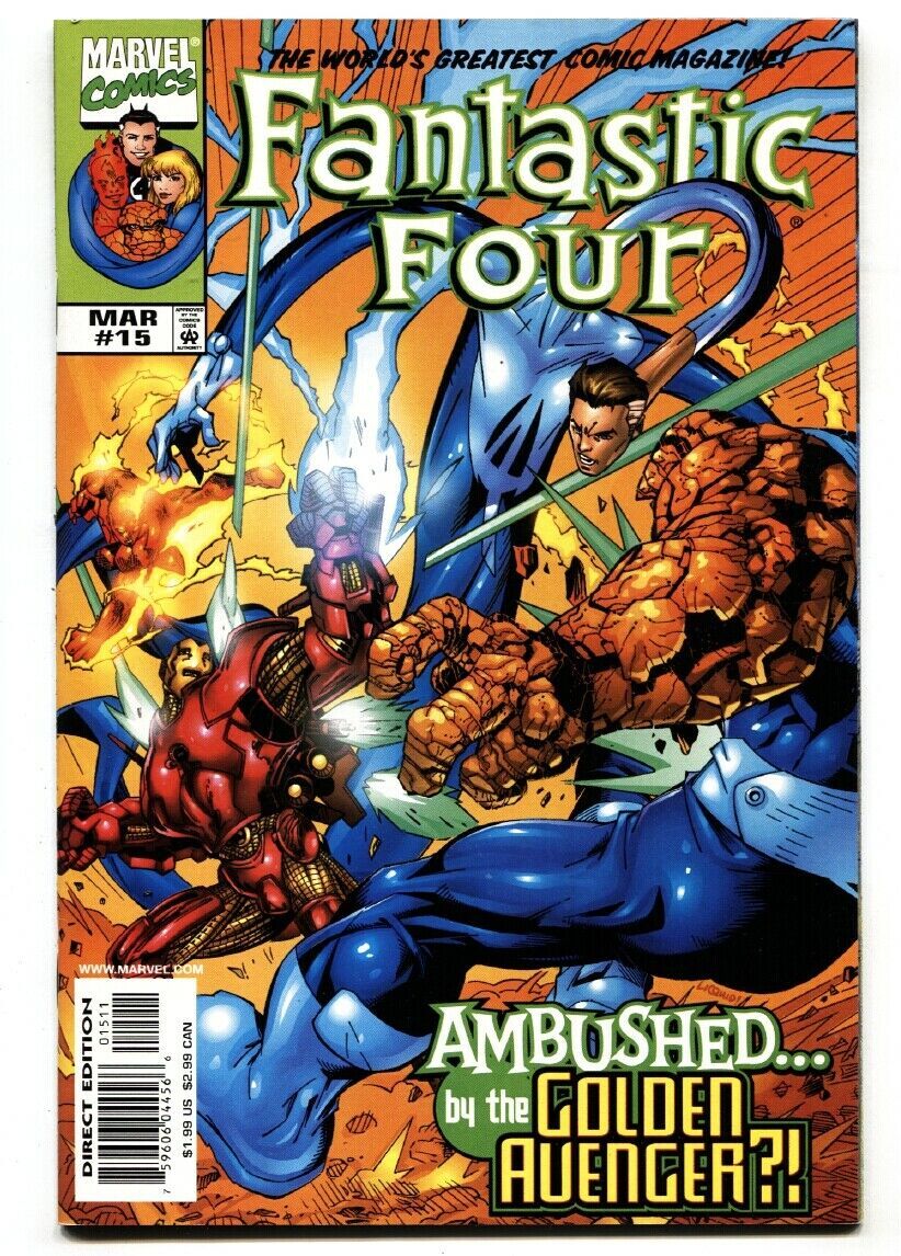 Fantastic Four #15-1997-1st appearance of Valeria Richards (Valeria Von ...