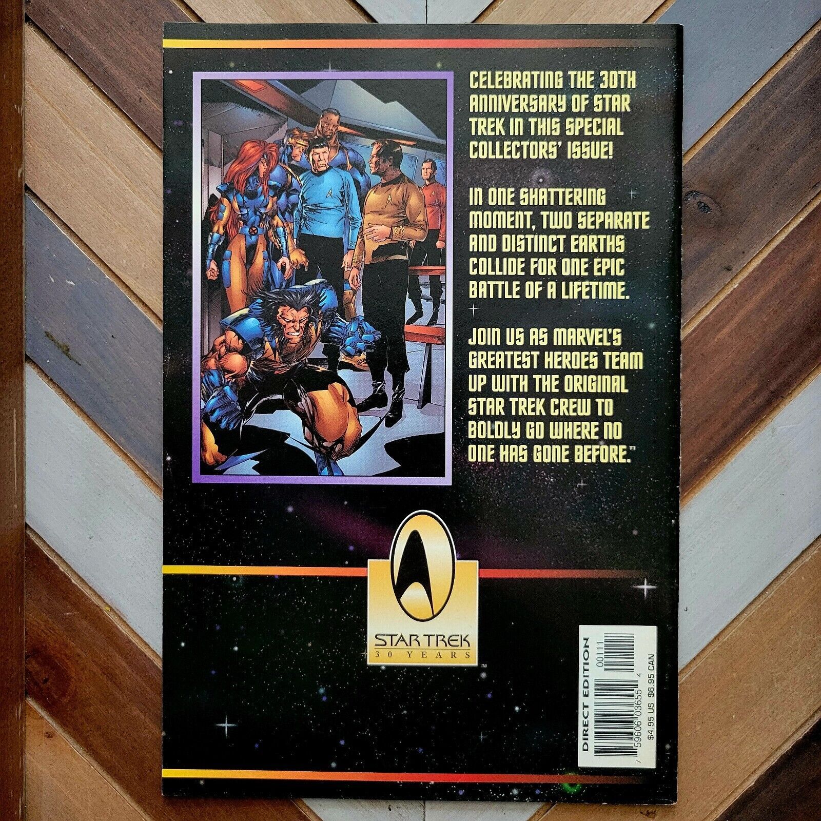 STAR TREK | X-MEN #1 VF/NM (Marvel 1996) Crossover Event ONE-SHOT ...