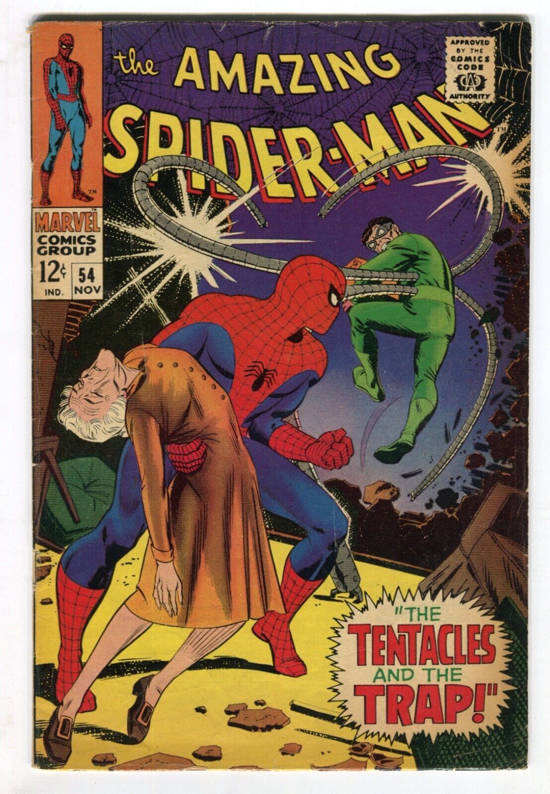 Amazing Spider-Man #54 VG | Comic Books - Silver Age, Marvel, Spider ...