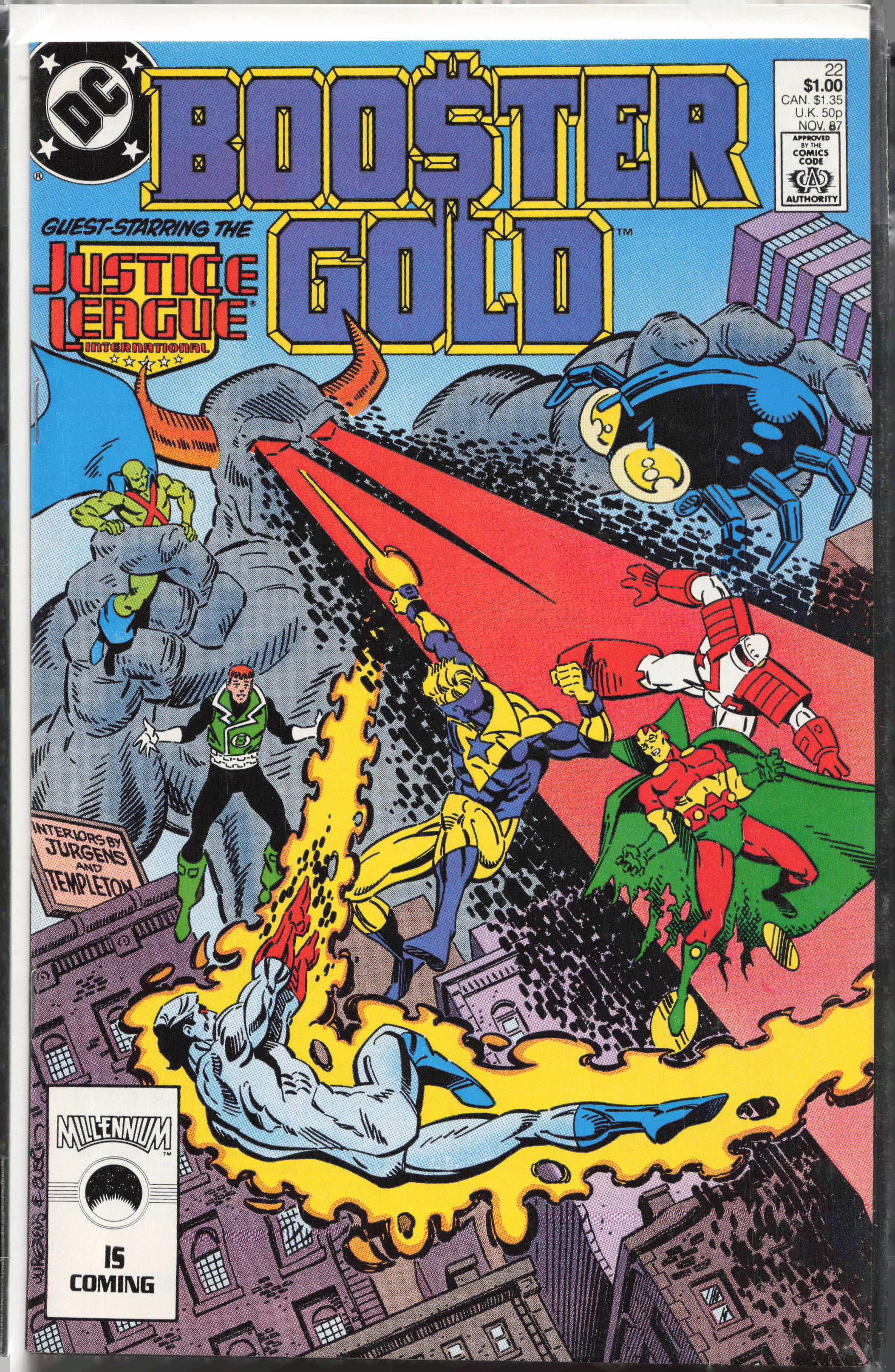 Booster Gold #22 (1987) Booster Gold | Comic Books - Copper Age, DC ...