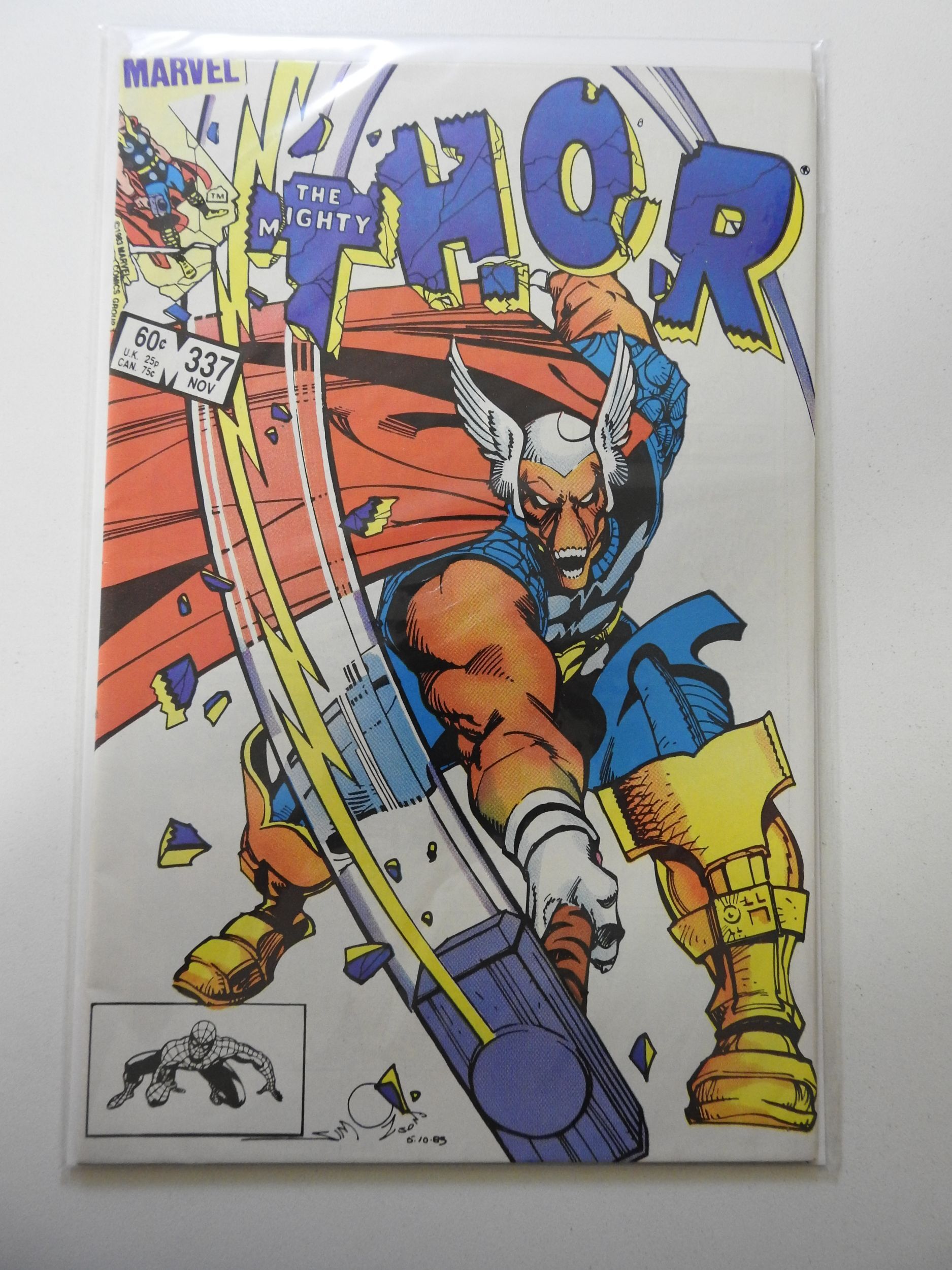 Thor #337 (1983) 1st Appearance of Beta Ray Bill! | Comic Books ...