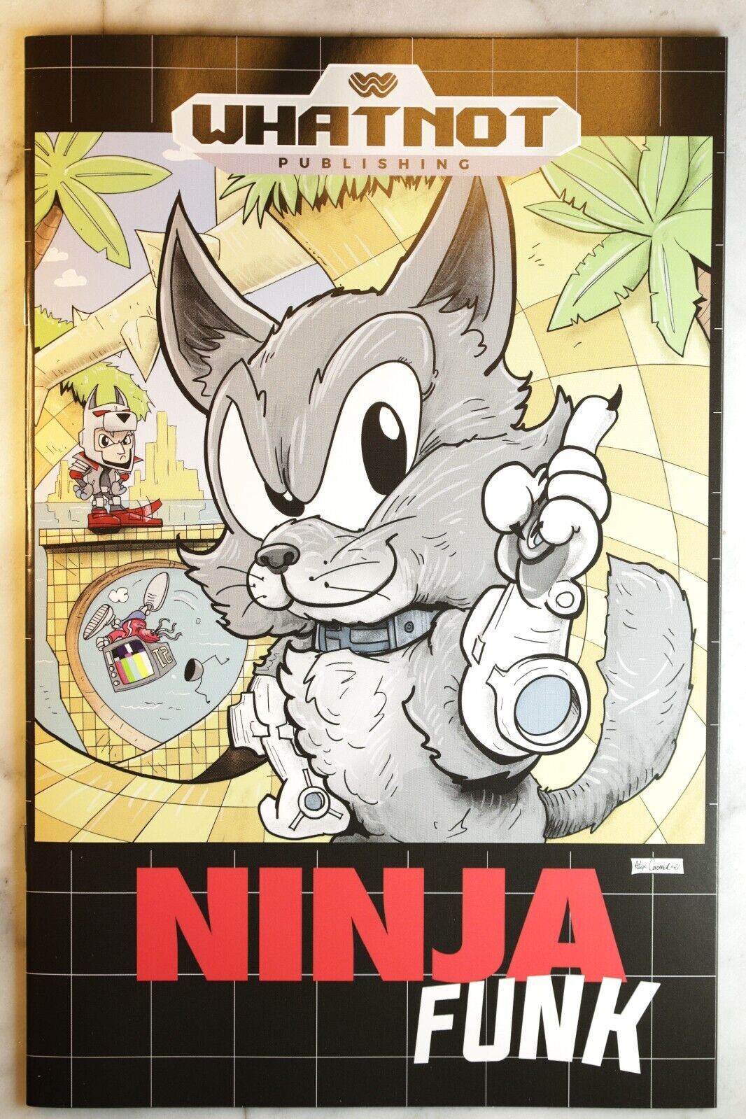 Ninja Funk #1 Sonic The Hedgehog Sega Video Game Homage Comic Book ...