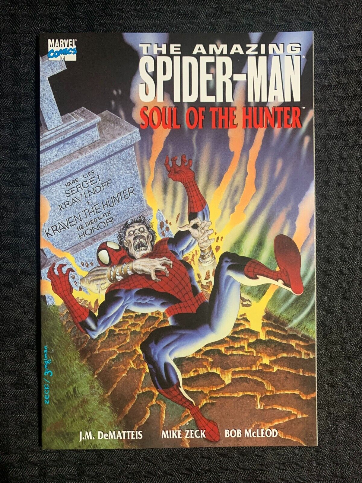 1992 AMAZING SPIDER-MAN Soul of the Hunter SC VF 8.0 1st Marvel Comics ...