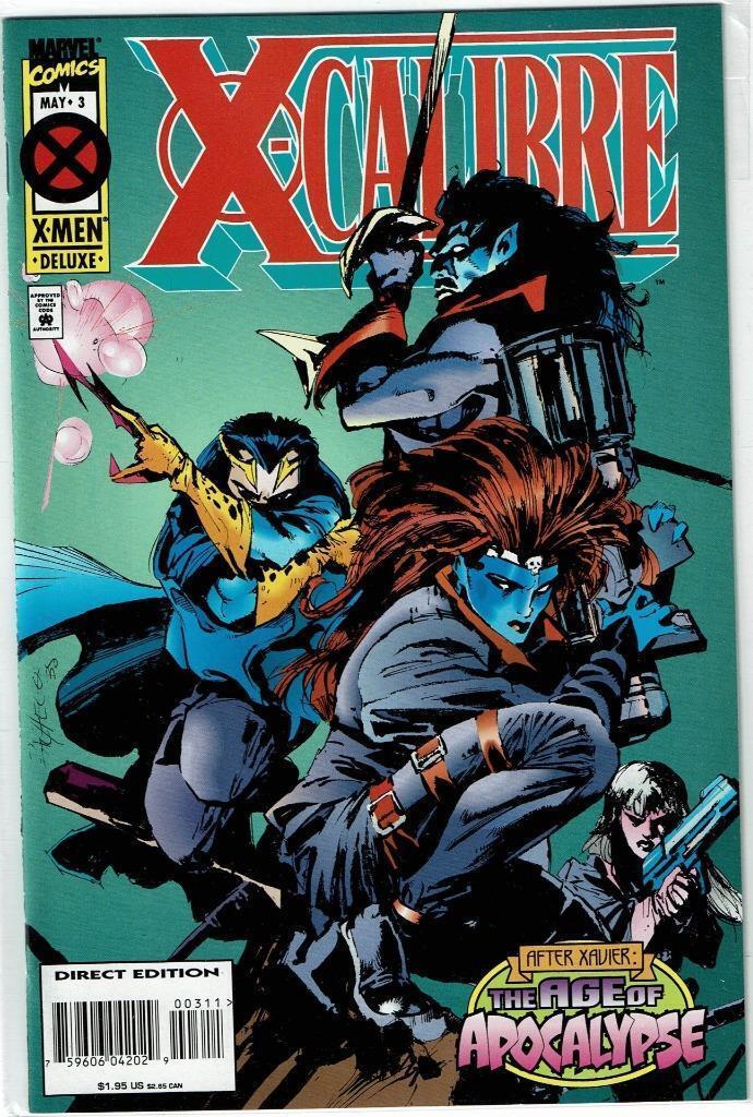 X-CALIBRE 1 2 3 4 (1995 Mini Series), Full set, Age of Apocalypse, X ...