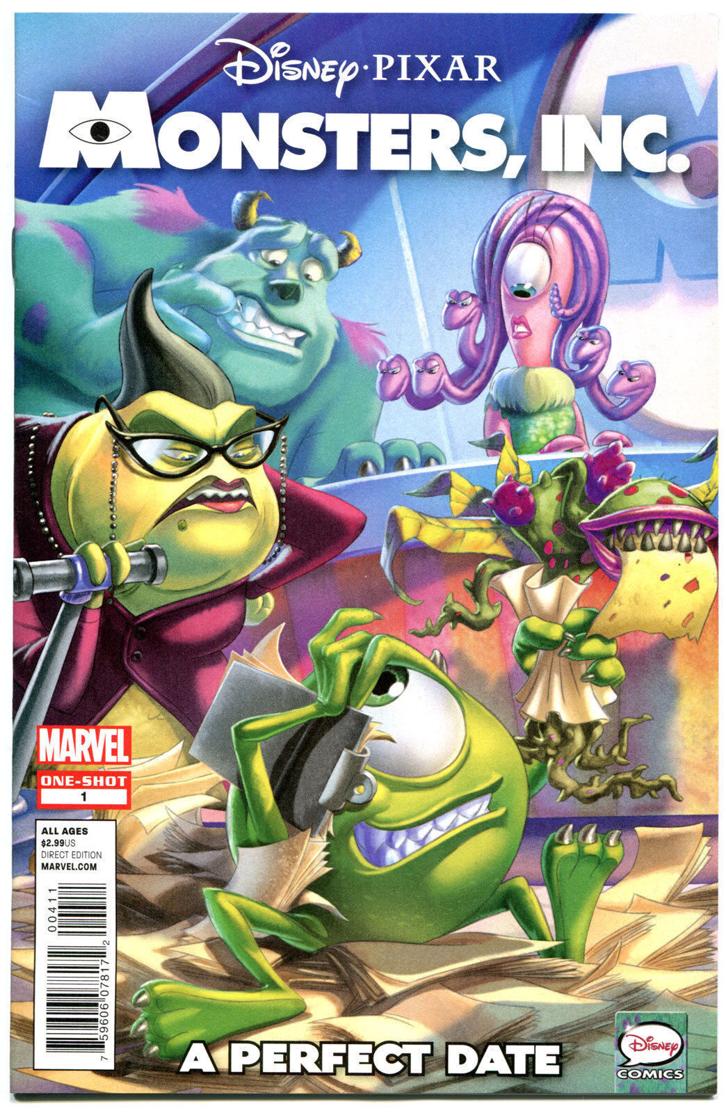 MONSTERS INC #1, NM, a Perfect Date, Disney, 2013, Pixar, more in store ...