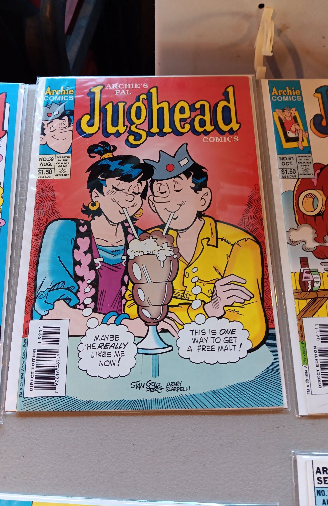 Archie's Pal Jughead Comics #59 (1994) Jughead | Comic Books - Modern ...