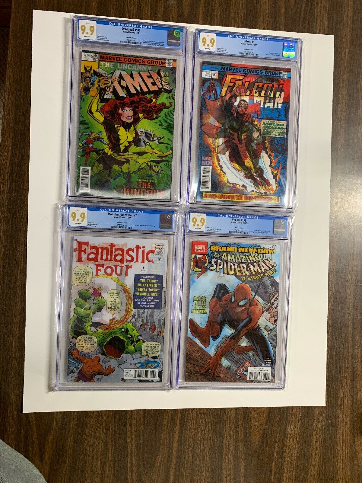 Marvel Cgc 9.9 Variant Lenticular 3D 25 Total 9.9’s 125 234 25 13 150 ...