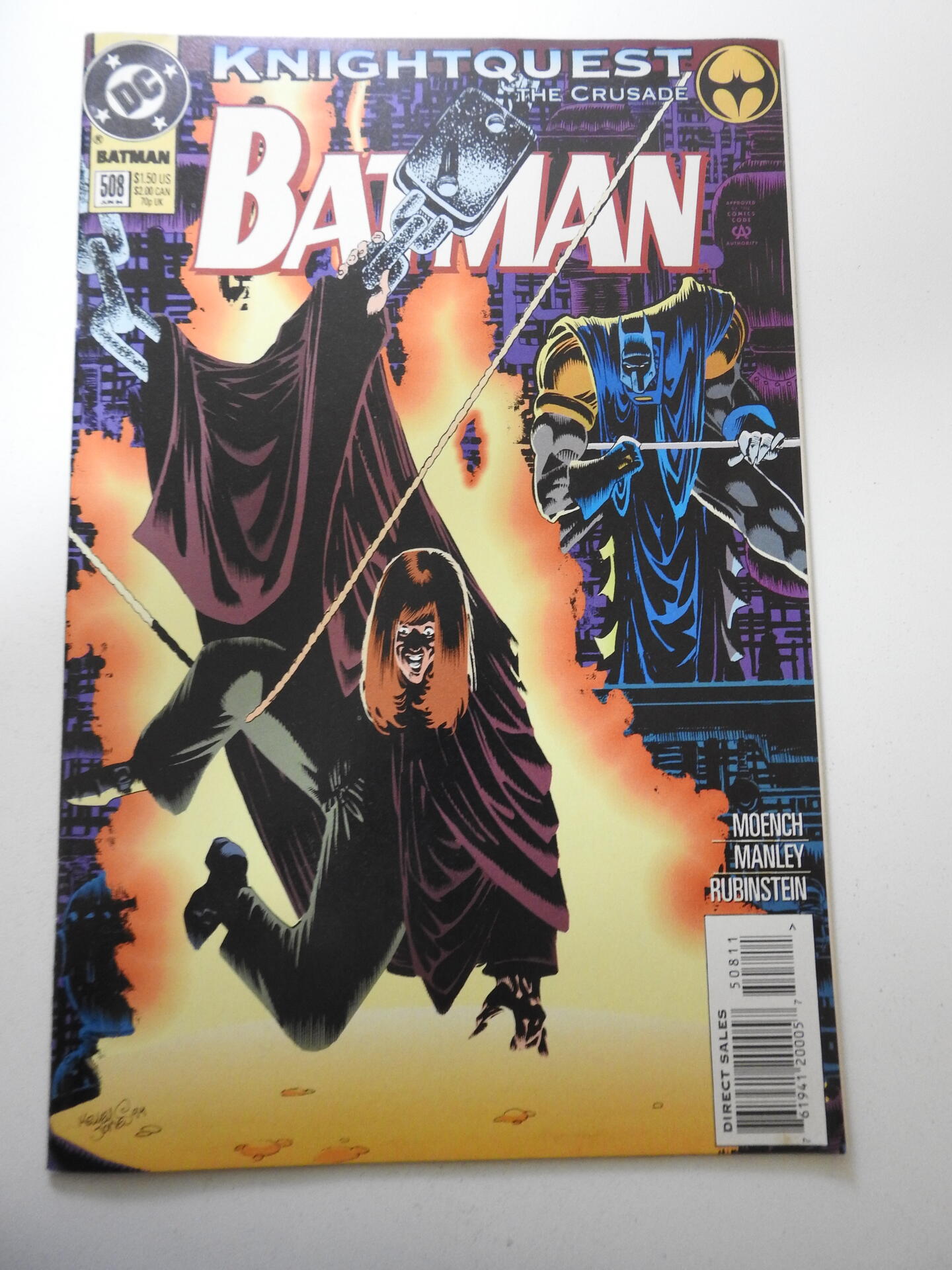 Batman #508 DC Universe Corner Box Variant (1994) | Comic Books ...