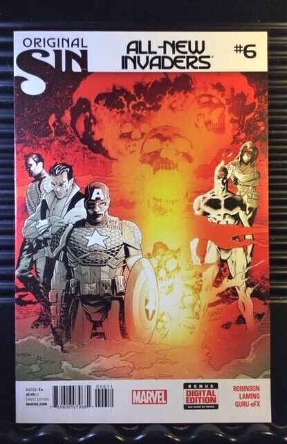 All-New Invaders #6 (2014) FVF Marvel Comic Original Sin | Comic Books ...