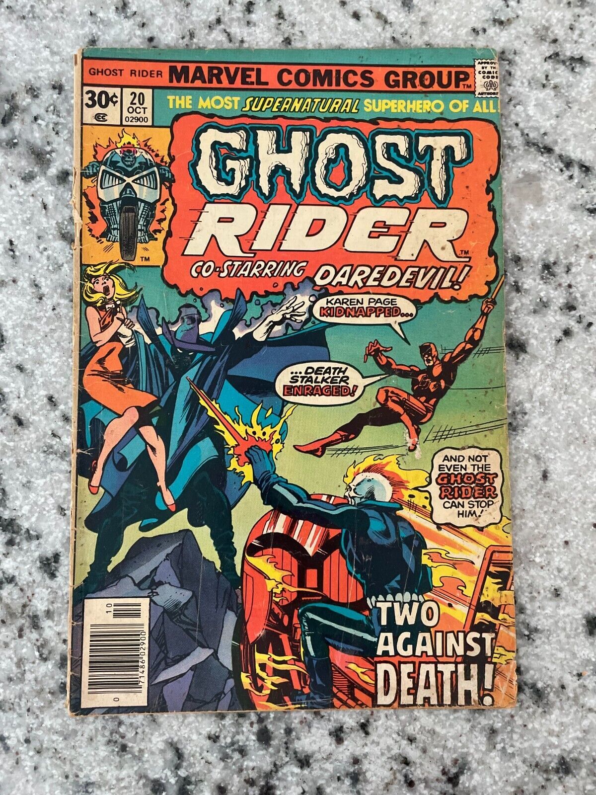 Ghost Rider # 20 VG Marvel Comic Book Avengers Hulk Thor Iron Man X-Men ...