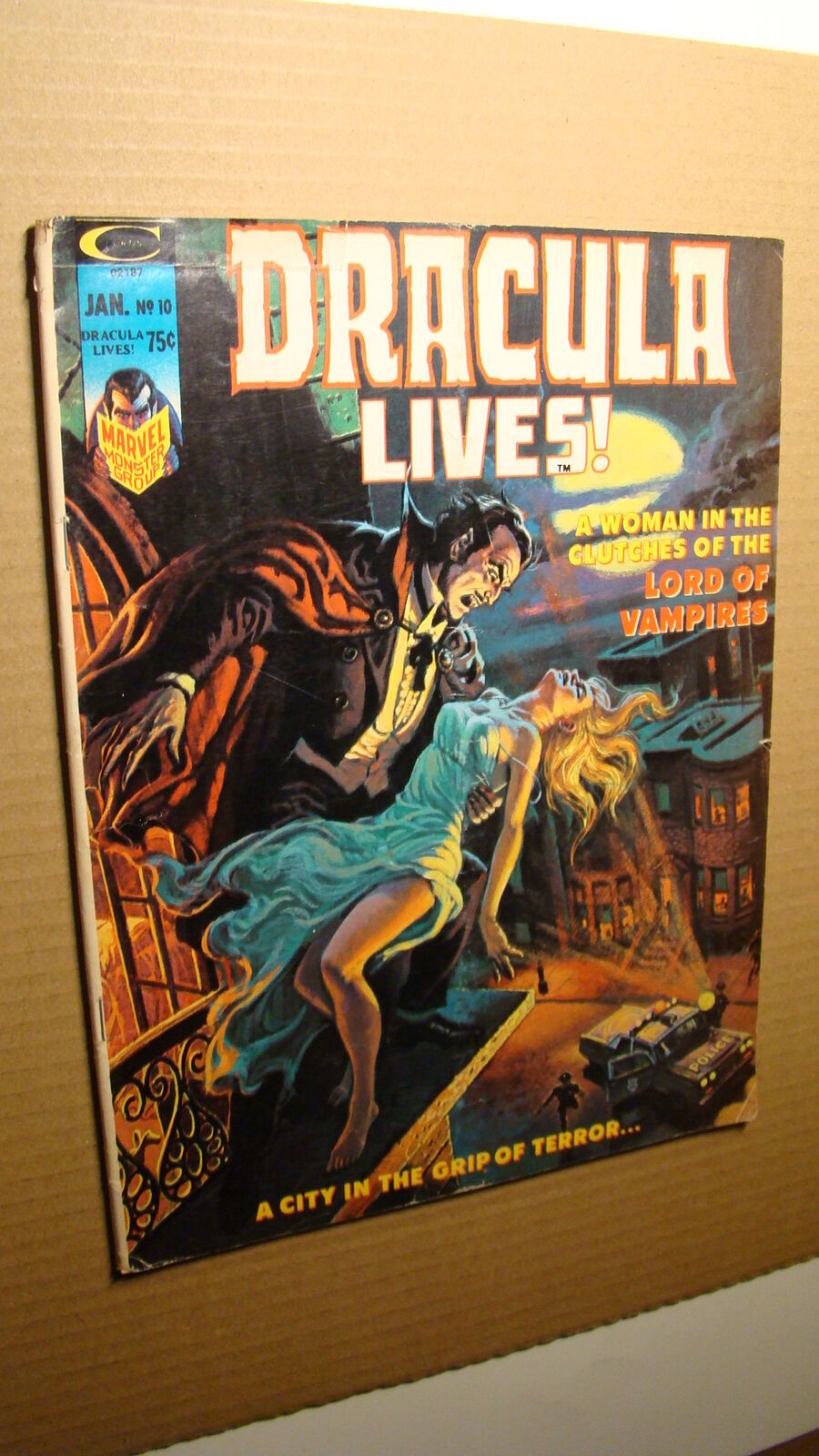 Dracula Lives 10 Painted Cover ART Creepy Eerie Vampirella | Comic ...