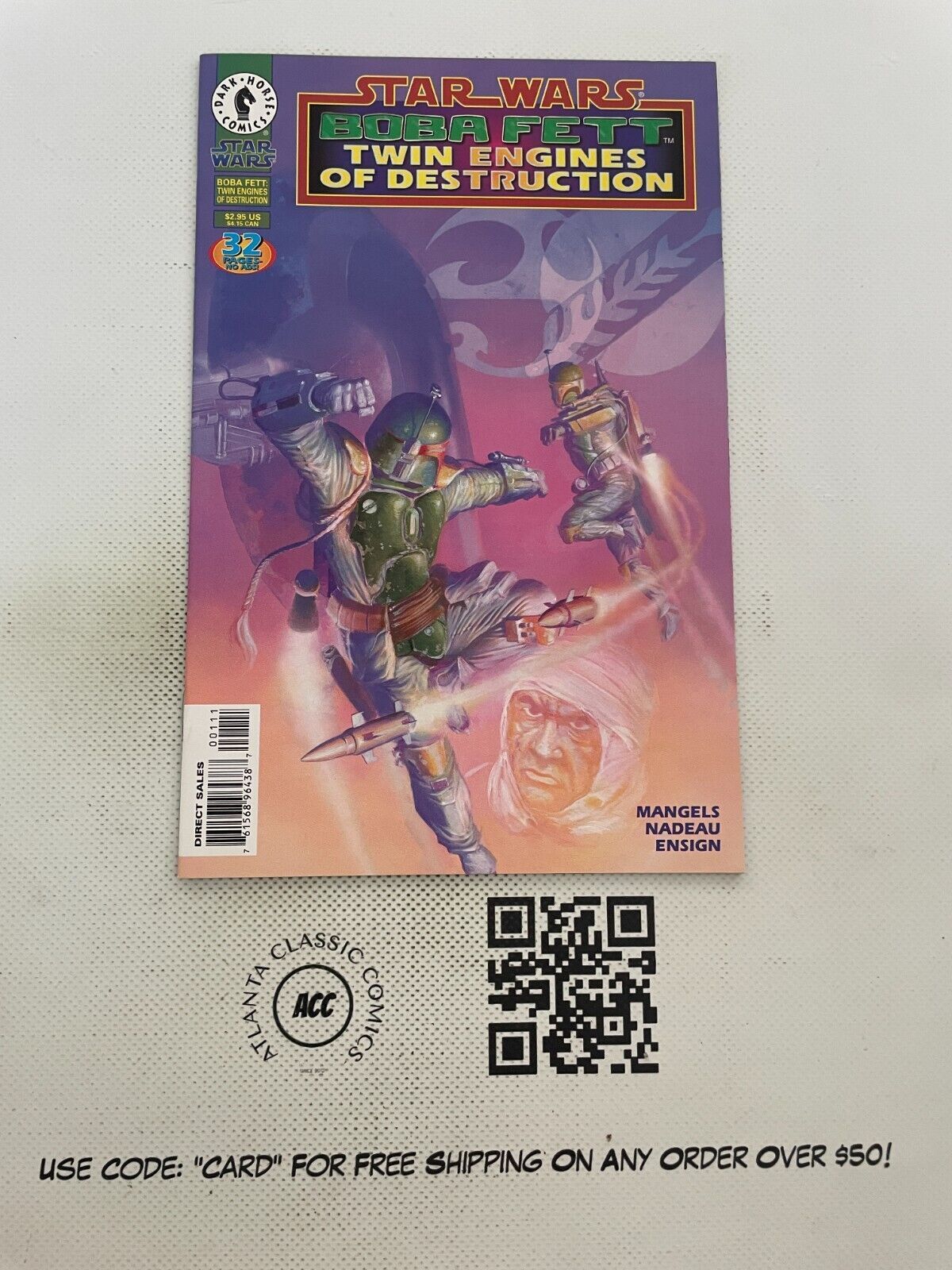 Baba Fett Twin Engines Of Destruction 1 NM Dark Horse Comic Book Star ...